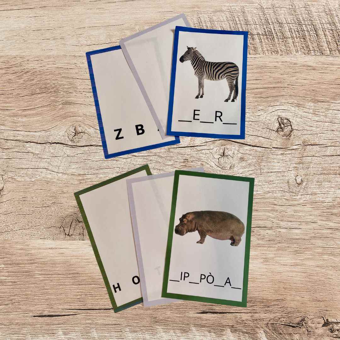 Profes Papel Tijera Targetes de vocabulari autocorretives
