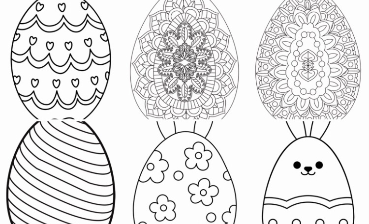 Profes Papel Tijera Huevos de Pascua (Easter Eggs)
