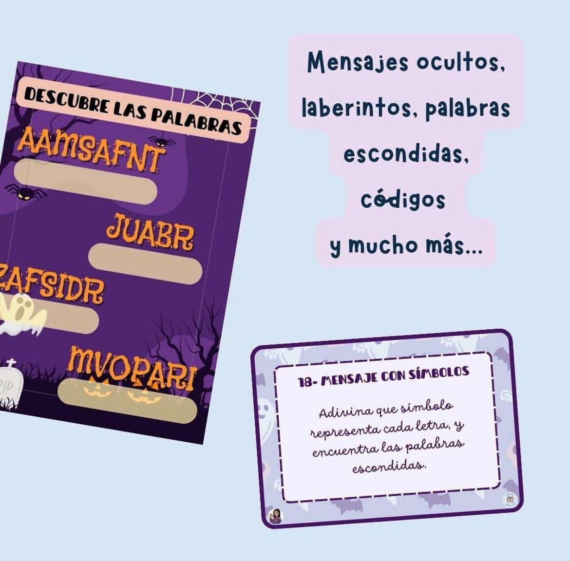 Profes Papel Tijera MISTERIOS DE HALLOWEEN (1R CICLO PRIMARIA) (CAST / CAT)