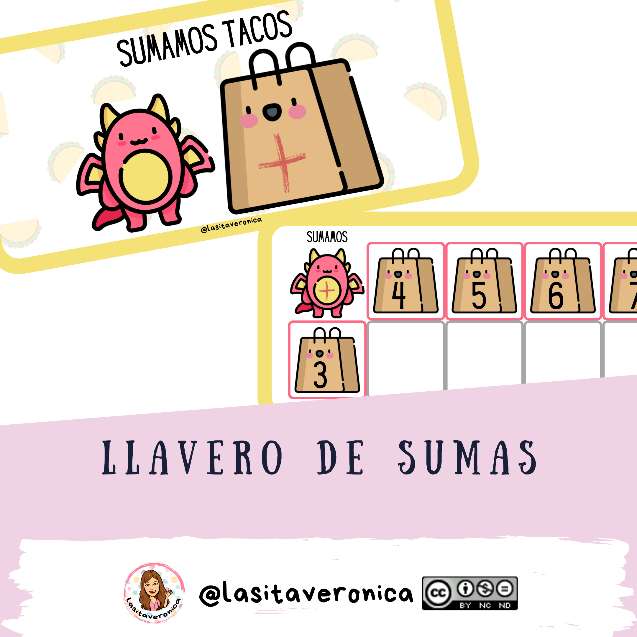 Profes Papel Tijera Llavero de sumas / Add keychain