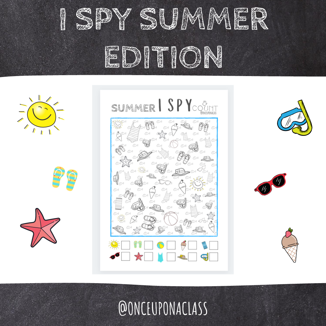 Profes Papel Tijera I Spy Summer Edition