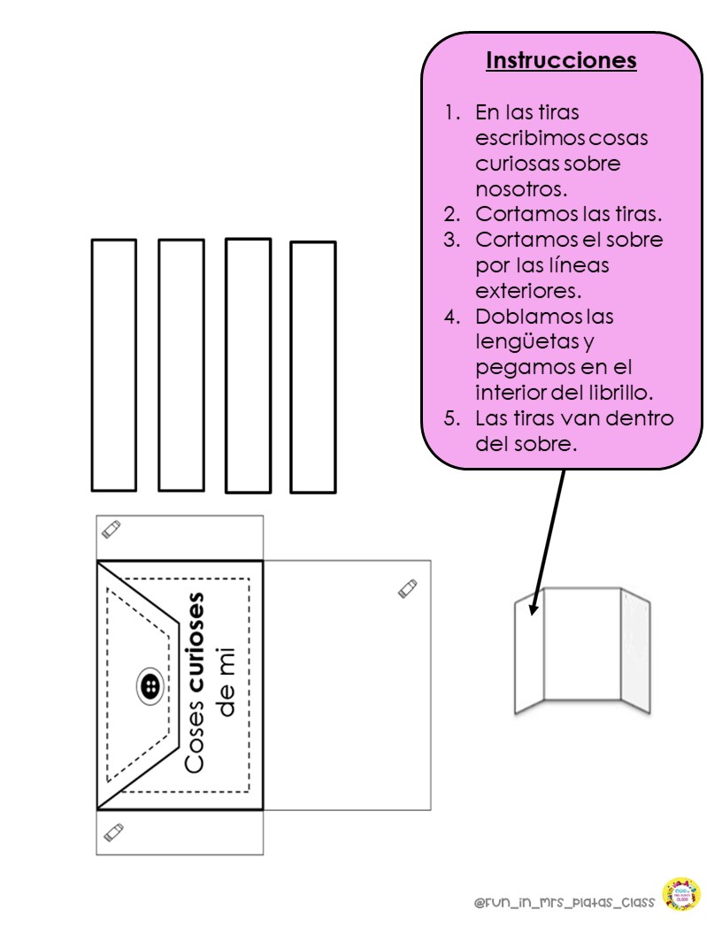 Profes Papel Tijera Vuelta al cole -TODO SOBRE MÍ- TOT DE MI. Lapbook ...
