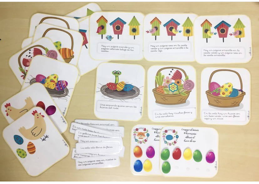 Profes Papel Tijera Juego de comprensión lectora