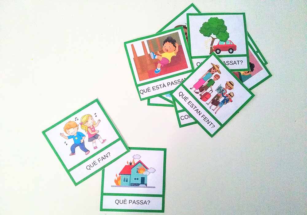 Profes Papel Tijera TARJETAS DE CONVERSACIÓN