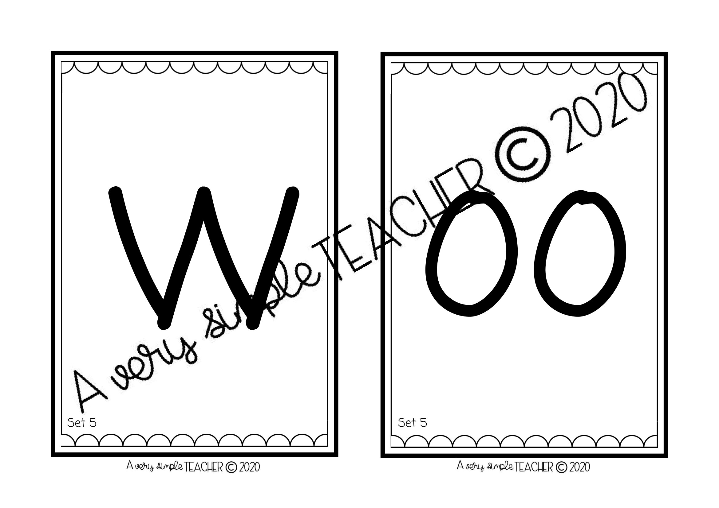 Profes Papel Tijera JOLLY PHONICS SET 5 Flashcards and word-sentence bank