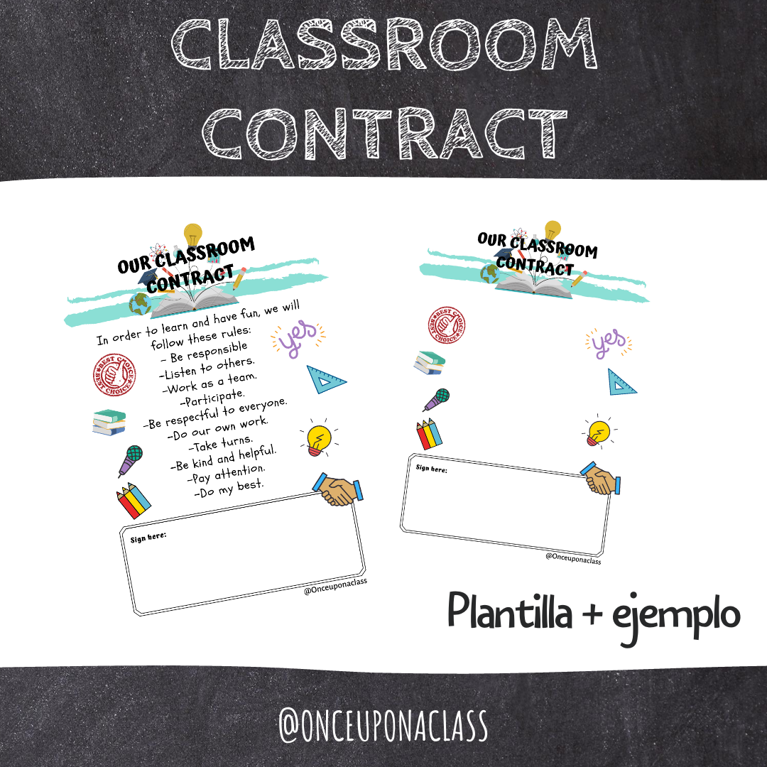 Profes Papel Tijera Classroom Contract