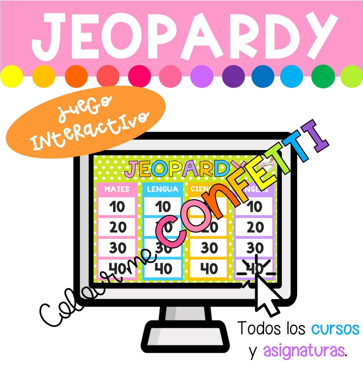 Profes Papel Tijera JEOPARDY - Juego interactivo