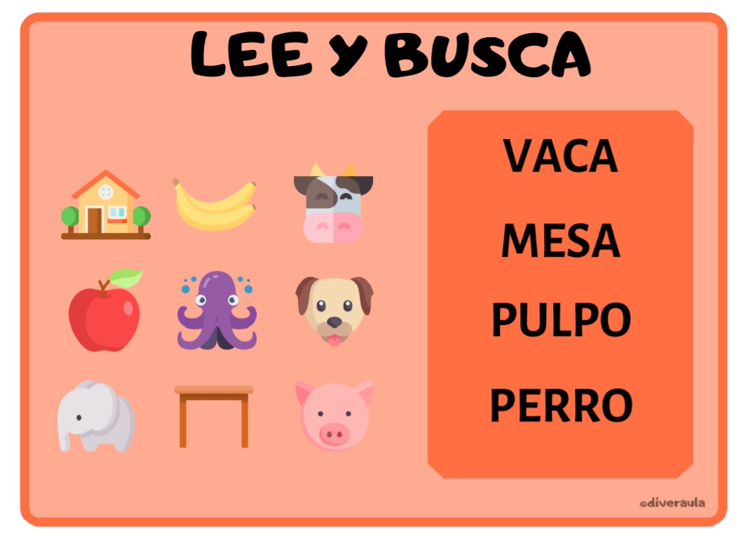 Profes Papel Tijera Lee y busca