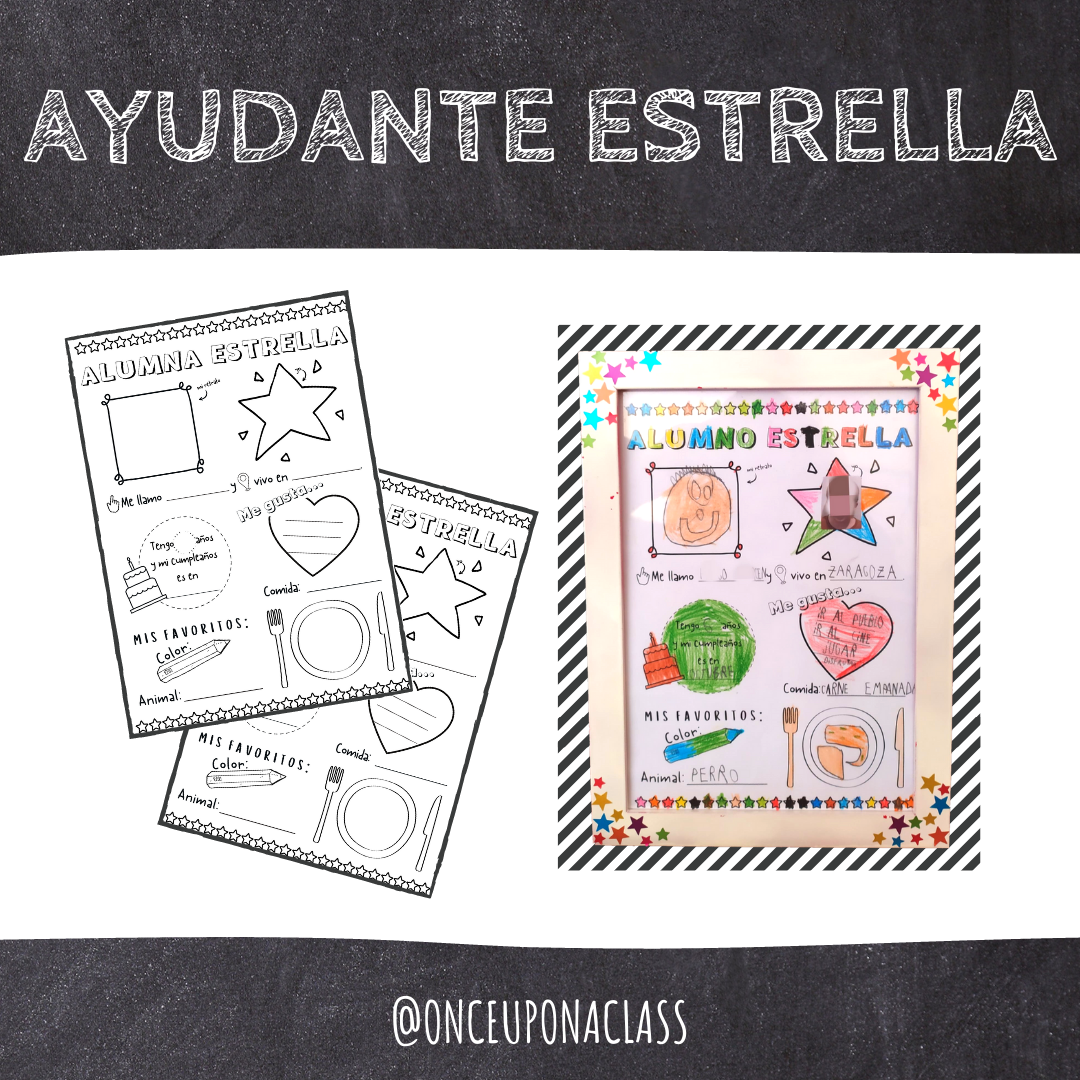 Profes Papel Tijera Alumno/a estrella