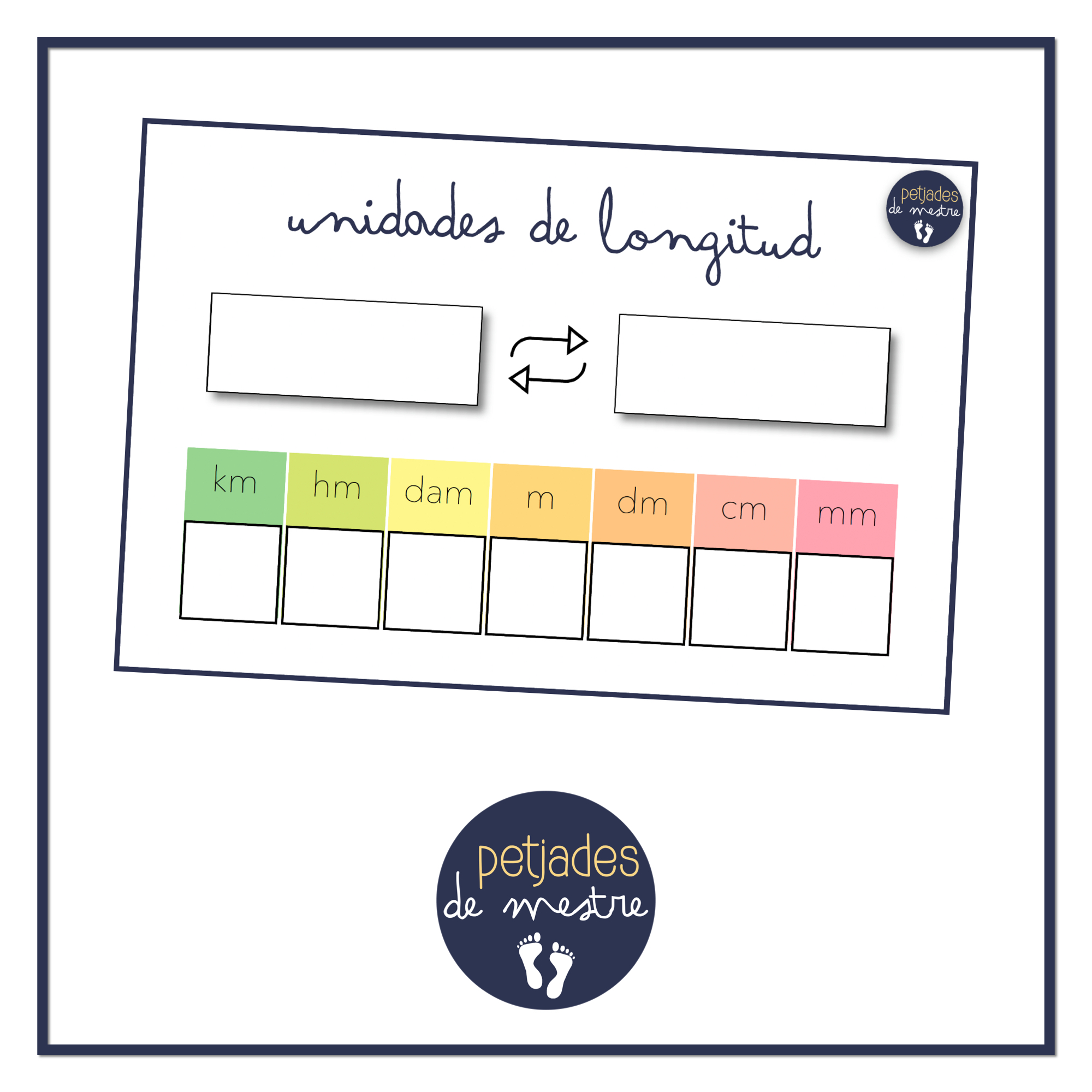 Profes Papel Tijera Conversor de unidades de medida