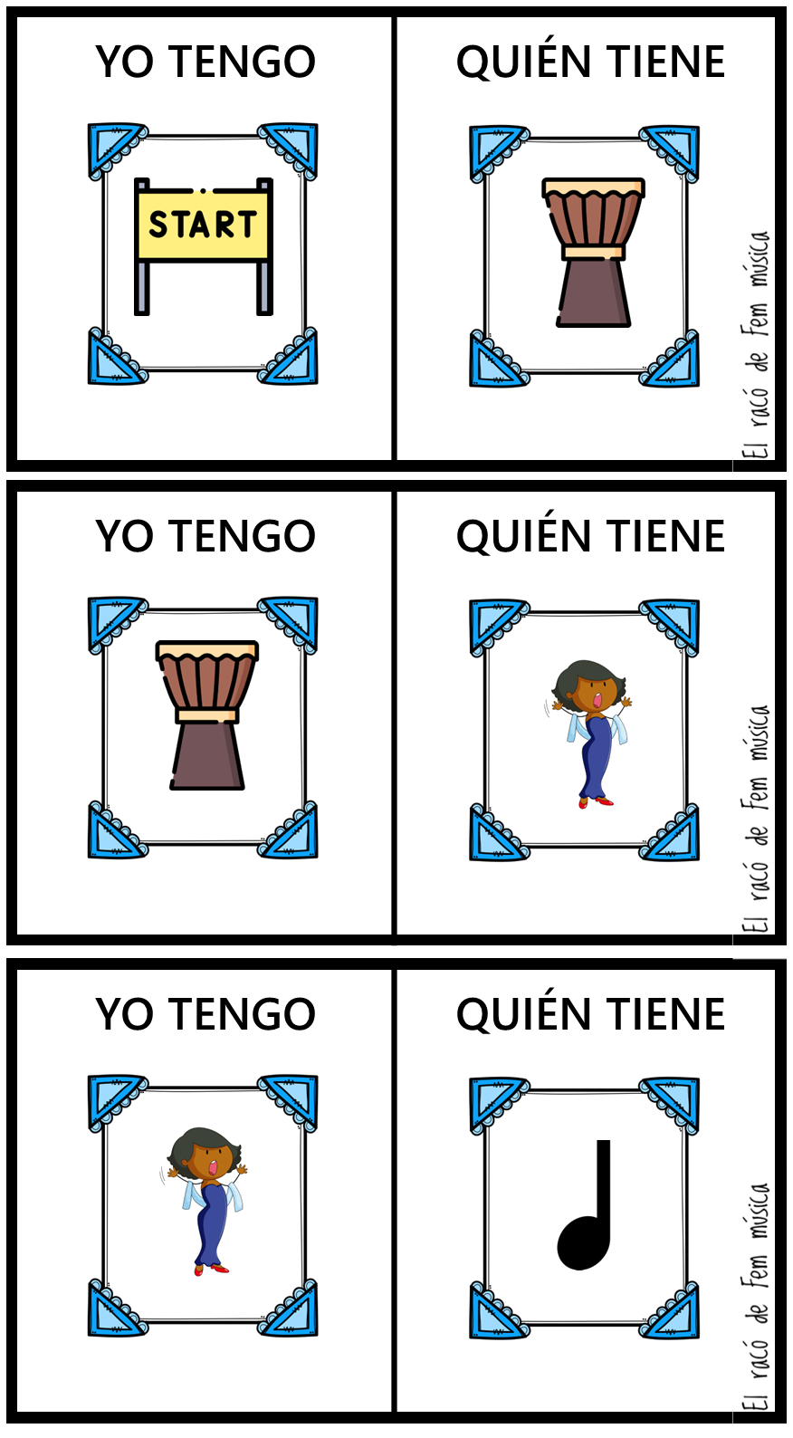 Profes Papel Tijera JUEGO YO TENGO... ¿QUIÉN TIENE