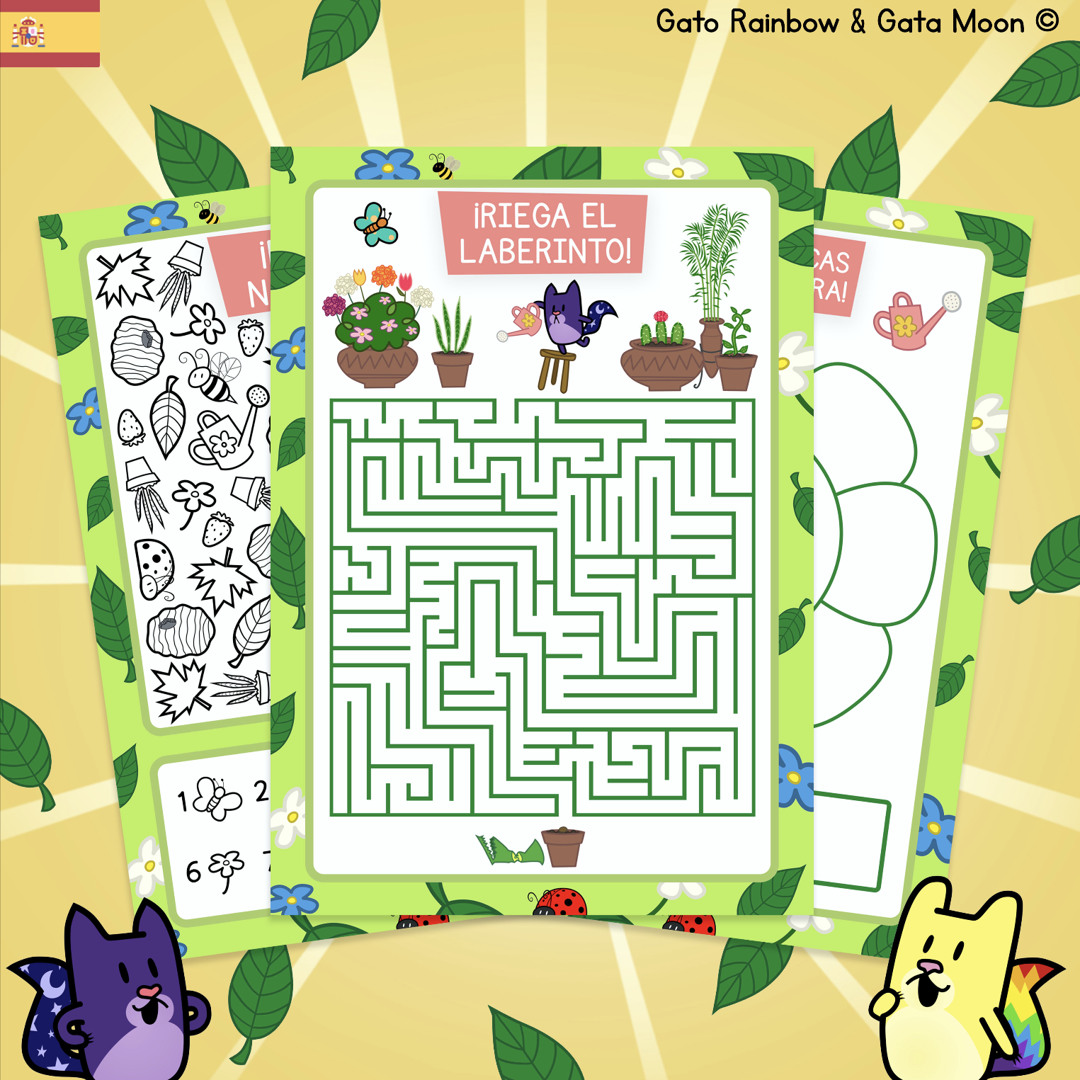 Profes Papel Tijera PACK de ACTIVIDADES de PRIMAVERA - Imprimibles de ...