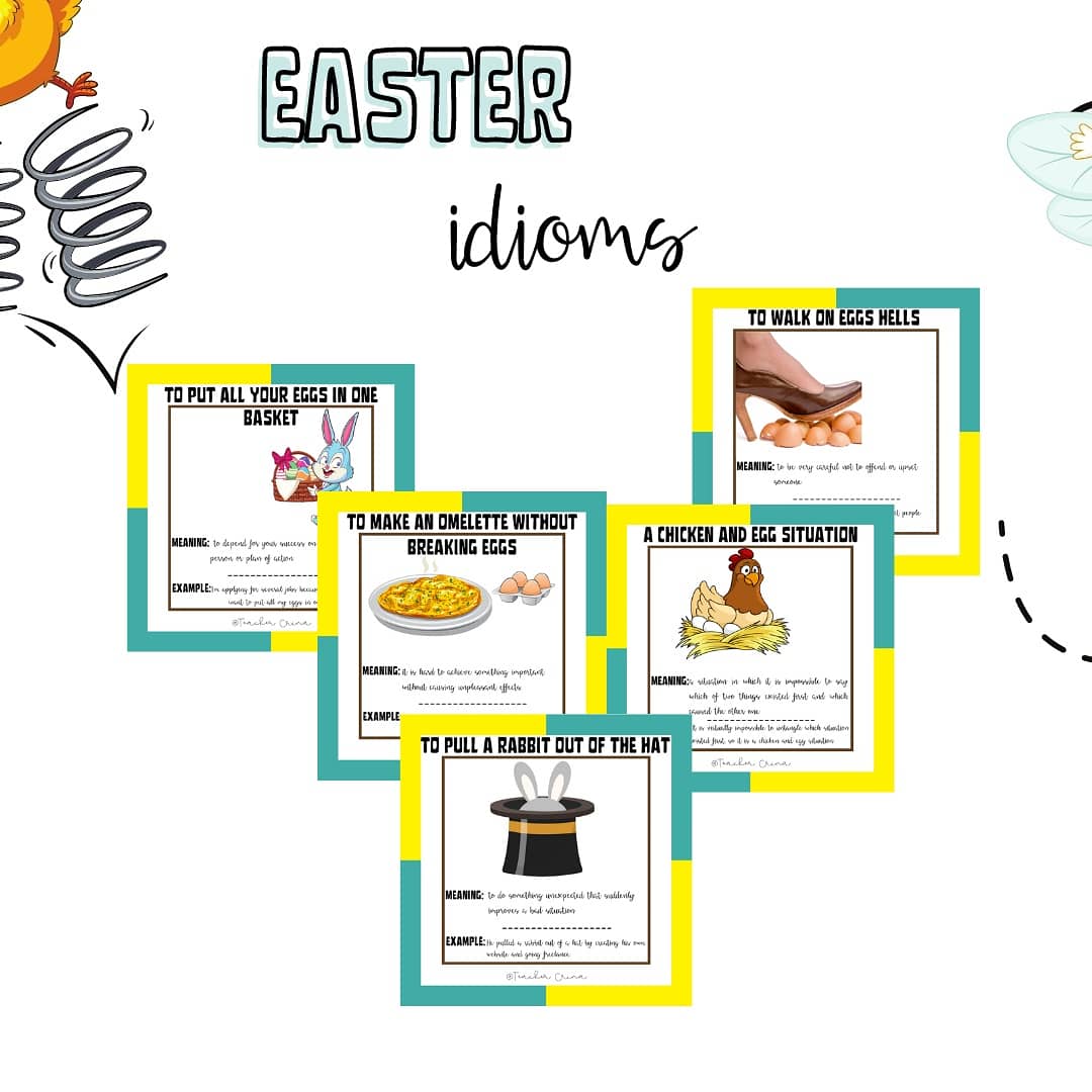 Profes Papel Tijera Easter idioms