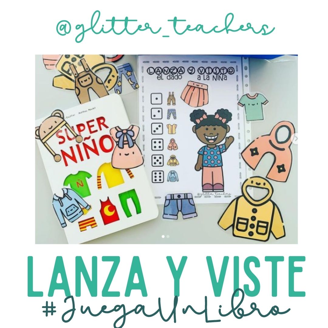 Profes Papel Tijera LANZA Y VISTE AL NIÑO Y A LA NIÑA