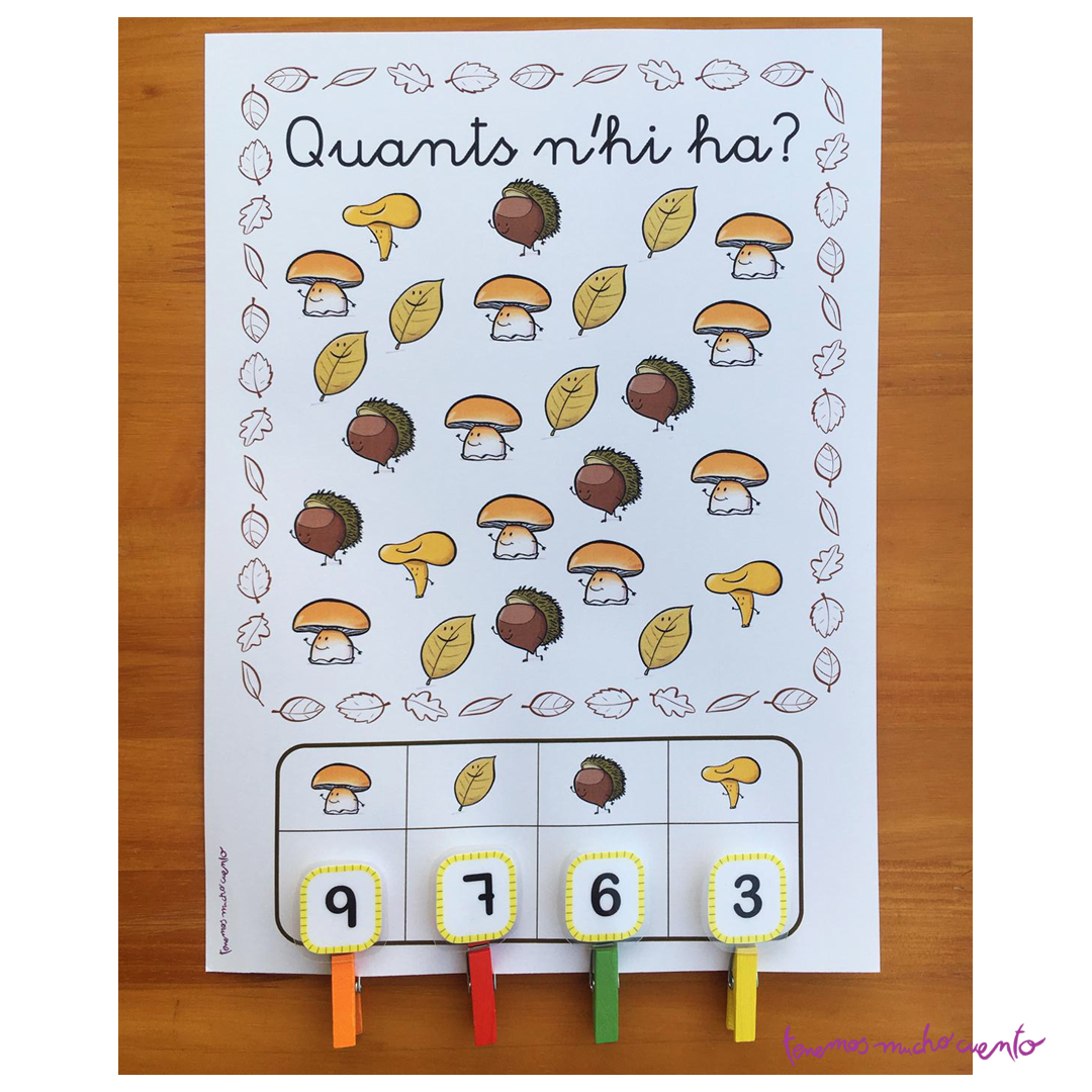 Profes Papel Tijera BUSCA Y CUENTA EN OTOÑO