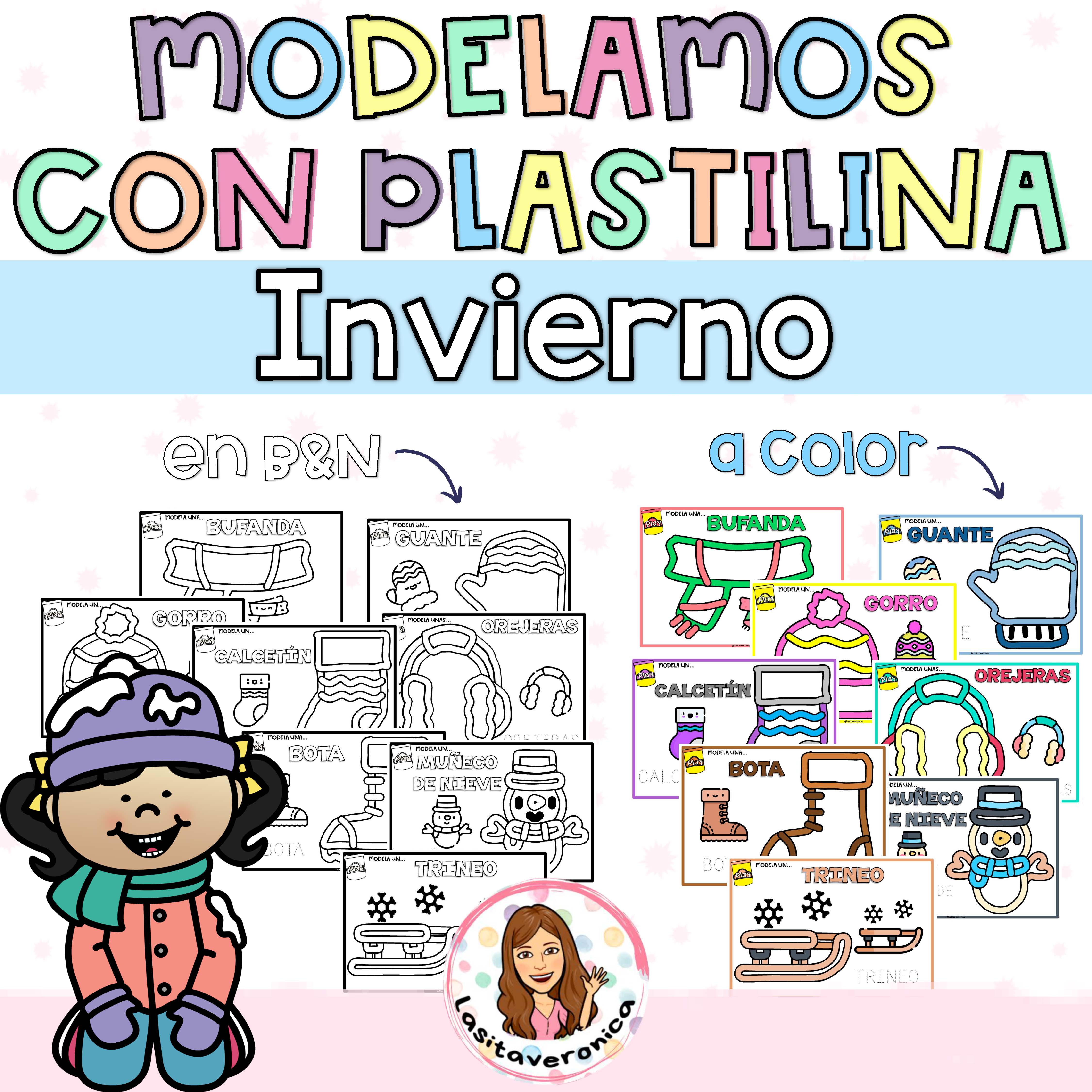 Profes Papel Tijera Paquete de recursos de Invierno.