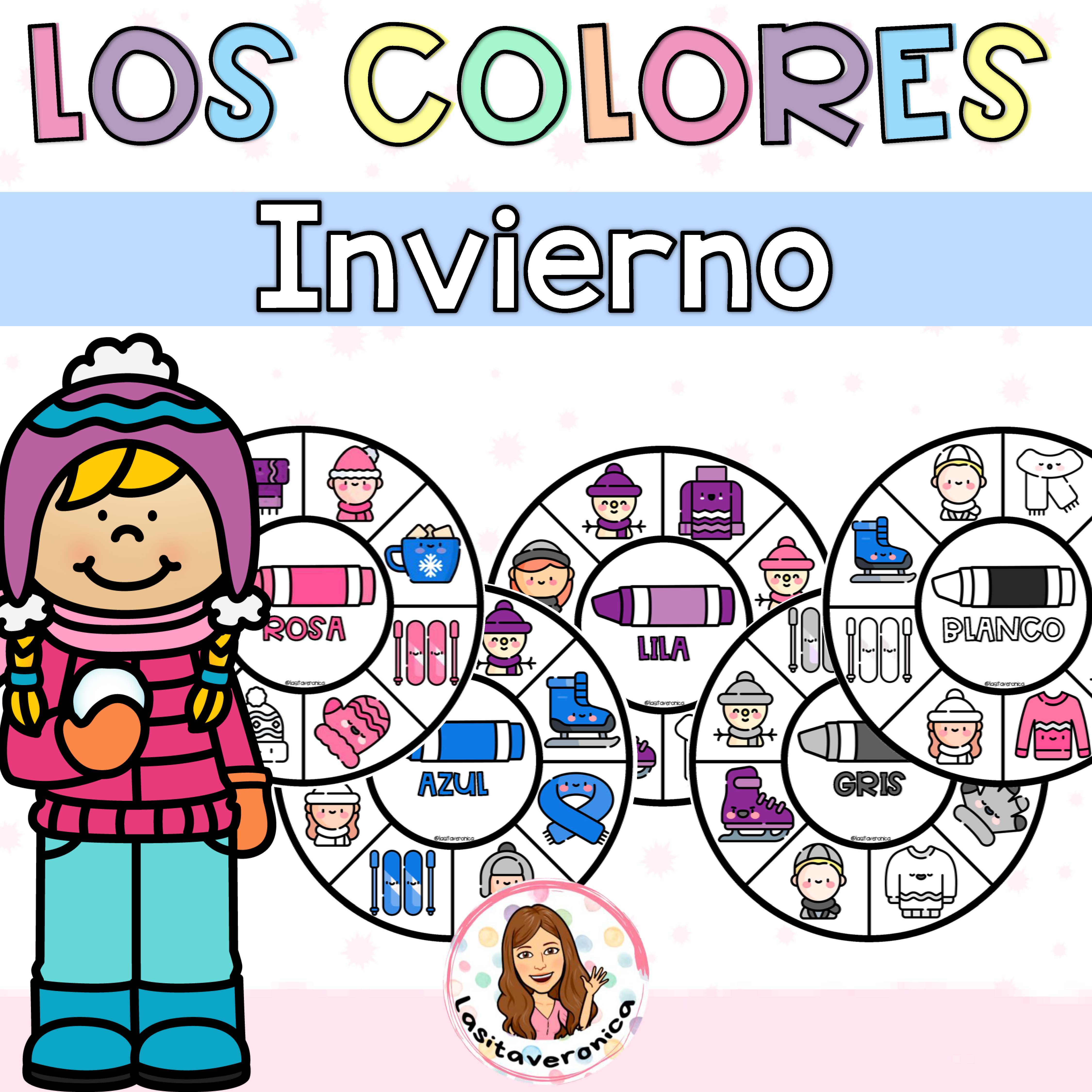 Profes Papel Tijera Paquete de recursos de Invierno.